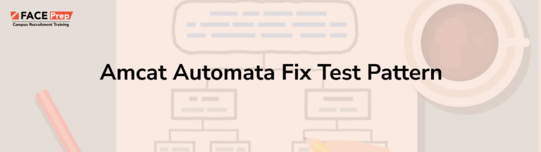 Amcat Automata Fix Questions with Answers | FACE Prep