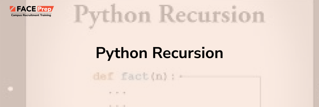 Recursion in Python: Concept and Examples