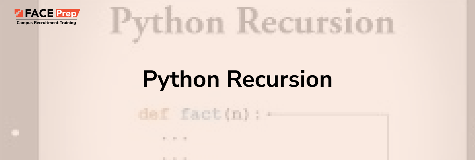 Recursion in Python: Concept and Examples